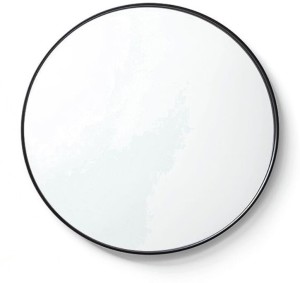 AK ROUND WALL MIRROR BLACK Decorative Mirror | Makro