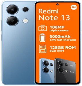 Xiaomi Redmi Note 13 (Ice Blue, 128 GB) | Makro