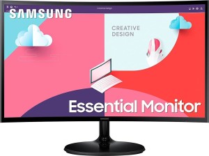 Samsung 24 inch Curved Full HD VA Panel Home and Office Monitor (24 ...