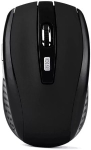 max (black）USB Red Optical Wireless Mouse 6D for Computer Laptop Gaming ...