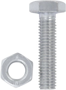 ALL PLUG Nut & Bolt Set Hexagon 10 x 40 mm | Makro