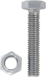 ALL PLUG Nut & Bolt Set Hexagon 8.0 x 40 mm | Makro