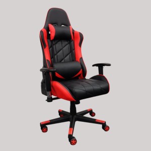 SMTE Ergonomic Swivel Gaming Chair with Headrest and Lumbar Support ...