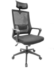 TOCC Lucio Mesh Back Office Chair with Headrest Office Conference Chair ...