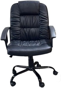 SMTE Executive Leather Office Chair-Black Office Executive Chair | Makro