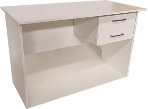 Flatpack DIY London 2 Drawer Desk 120cm Engineered Wood Study Table | Makro