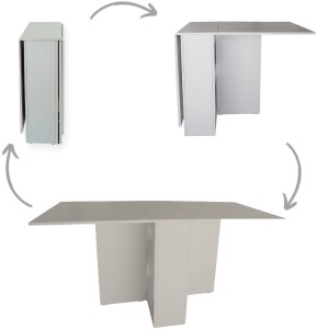 SpaceSave Folding 4 in 1 Console Multipurpose Table | Makro