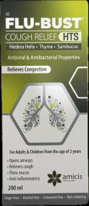 Flu Bust Cough Relief HTS 200ml Liquid | Makro