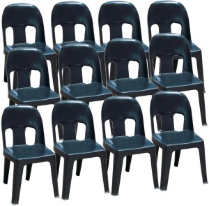 Generic Set of 8 Plastic Stackable Chair | Makro