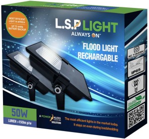 Power4Less Recharge Led 50W Floodlight Cw Flood Light Outdoor Lamp | Makro