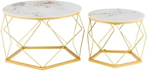 AK COFFEE TABLE Morden Living Room Round Side Coffee Tables With A ...