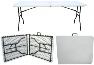 Folding Table 1.8m Heavy Duty Plastic Folding Table | Makro