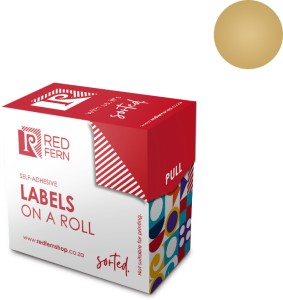 Redfern Labels C13 Round Colour Code Rolls Self-Adhesive Paper Label ...