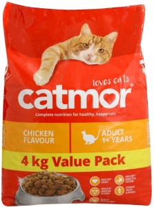 Catmor Chicken Flavour Chicken 4 x 4 kg Dry Adult Cat Food | Makro