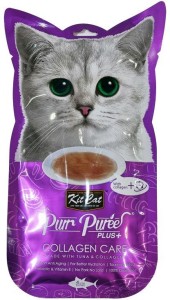 Kit Cat Purr Puree Collagen Care- Tuna Gourmet Treat | Makro
