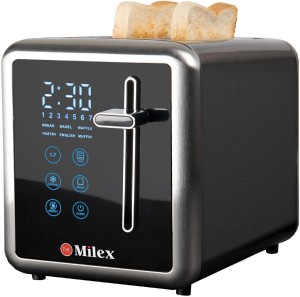 Milex Digital - Custom Toasting Control 900 W Electric Pop Up Toaster ...