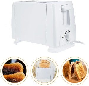 Generic 2 Slice Electric Toaster-White 750 W Electric Auto Pop Toaster ...