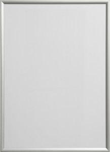 A1 Clip Frame 23mm - Natural Anodised Paper Print | Makro