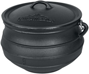 Camp Master Flat Bottom Potjie Pot No. 3 Potjie with Lid 0 L capacity ...