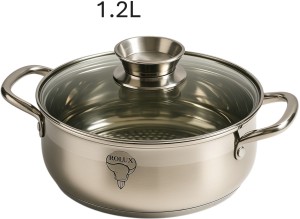 Rolux AD26420 Crockery Centre Pot with Lid 1.2 L capacity | Makro
