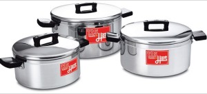 HART 6PC Pot with Lid 9.5 L capacity 20 cm diameter | Makro