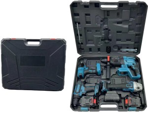 4 PCS Heavy Duty 48V Cordless Power Tool Combo Kit 4 Piece Heavy Duty ...
