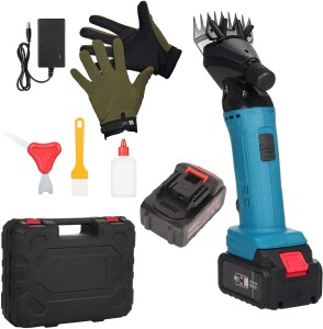 fameinc Heavy Duty Cordless Wool Shear Shaving Machine With Batteries ...