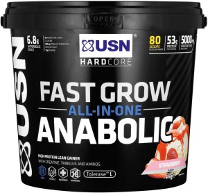 USN Fast Grow All-In-One Anabolic Weight Gainers/Mass Gainers | Makro