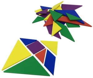 Tangram Classroom Game Set- 84 Pieces 3D Puzzles | Makro