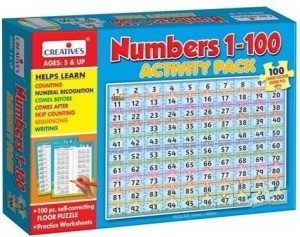 Creatives Numbers 1-100 Activity Pack Brain Teasers | Makro
