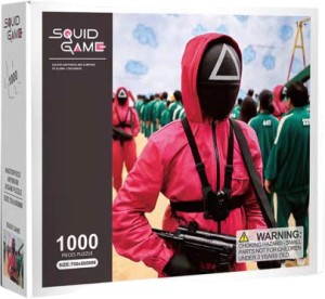Squid Game 1000 Piece Puzzle - Honeycomb Edition Floor Puzzles | Makro