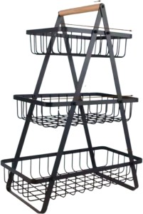 Generic F20-5-1 3 Tier Fruit Steel Rack Shelf For Storage | Makro