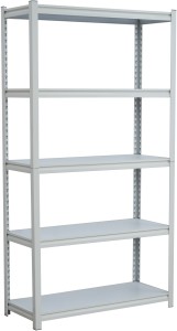 Infinity 5 Tier Gorilla Shelving - WHITE - 100 x 40 x 180cm Iron Rack ...