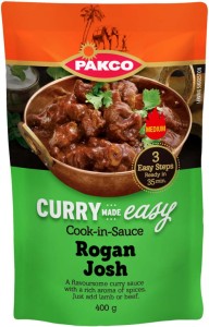 Pakco Curry Made Easy Cook In Sauce Rogan Josh 400 g | Makro