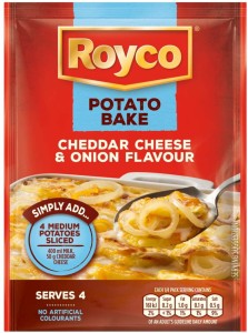 Royco Potato Bake Cheddar Cheese & Onion Flavourrm 40 g | Makro