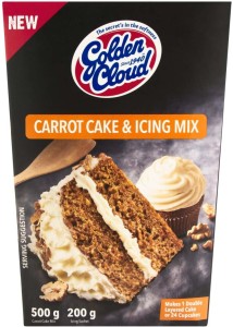Golden Cloud Carrot Cake & Icing Mix 700 g | Makro