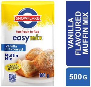 Snowflake Vanilla Flavoured Muffin Mix 500 g | Makro