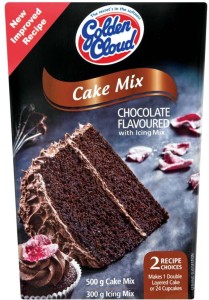 Golden Cloud Chocolate Flavoured Cake Mix with Icing 800 g | Makro