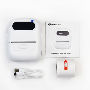 marklife Mini Handheld Portable Thermal Barcode Label Printer Bluetooth ...