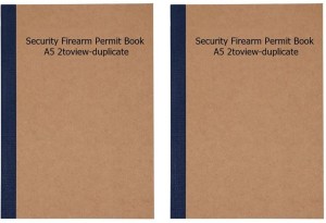 RBE S6058 -2 Firearm Permit Book 2's | Makro