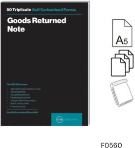 RBE A5 Credit Note - Pad A5 | Makro