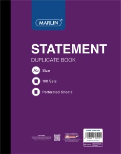 Marlin Duplicate (Pack of 20) A5 Statement Book | Makro