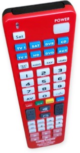 Just Simplified (8 In 1) Remote Control With Learning Functions ...