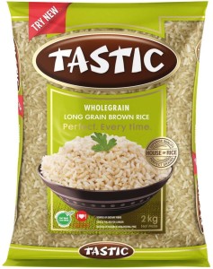 Tastic Whole Grain Brown Long Grain Rice (Long Grain, Raw) | Makro