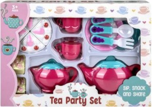 General Merchandise Play-set tea & cake 12pc set Role Play Toy | Makro