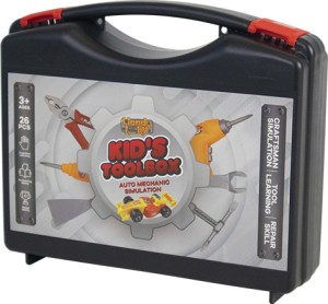 Baby Links Kids Garage Mechanic Toolbox Set 26 Pieces Role Play Toy | Makro