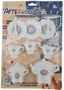 Afternoon Tea 10-Piece Kitchen Tea set for Kids Role Play Toy | Makro