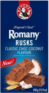 Bakers Rusk Romany Creams Coconut flavoured Coconut Rusk | Makro