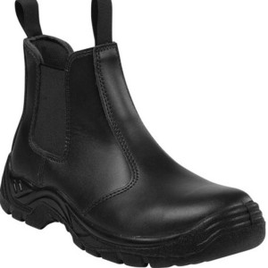 Barron Steel Toe Genuine Leather Safety Shoe | Makro
