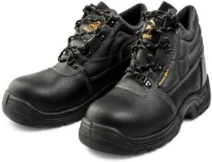 Dromex Steel Toe Grain Leather Safety Shoe | Makro